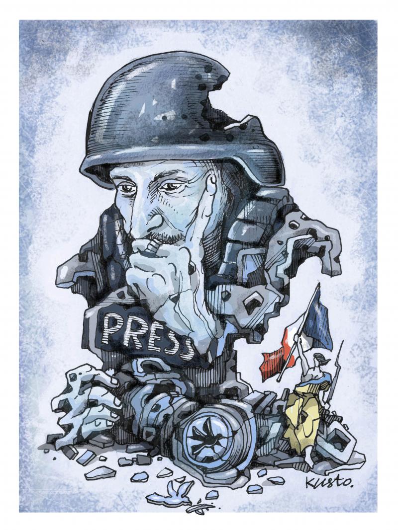 In memory of French photojournalist Antoni Lallican | Cartoon Movement